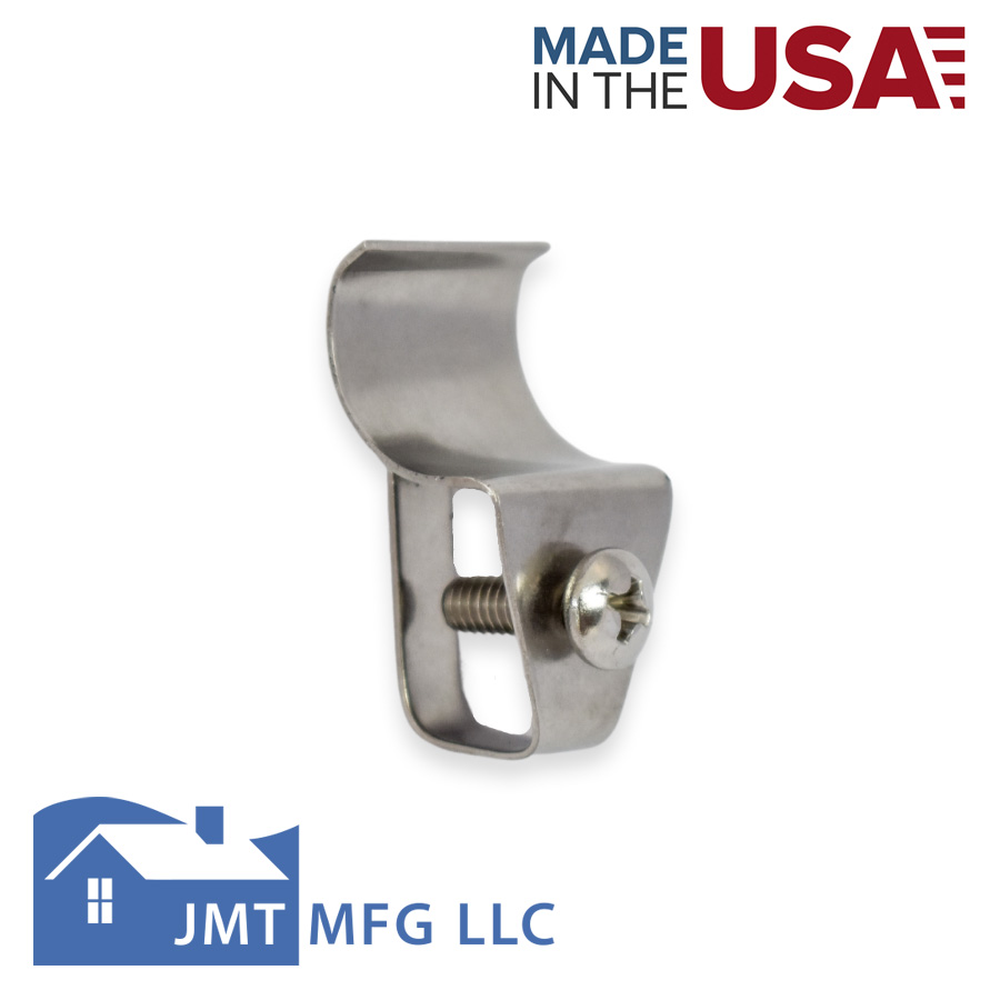 Low Profile Vinyl Siding Hook with Screw - No Hole Hook - Vinyl Siding ...